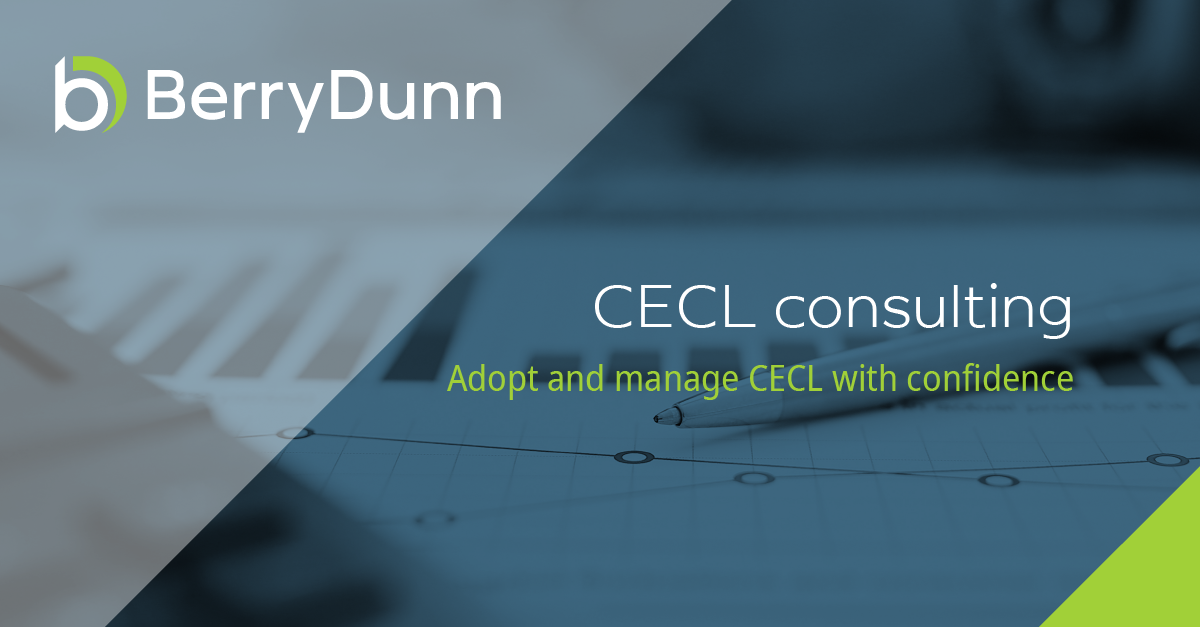 CECL Consulting | Implementation Support and Controls | BerryDunn