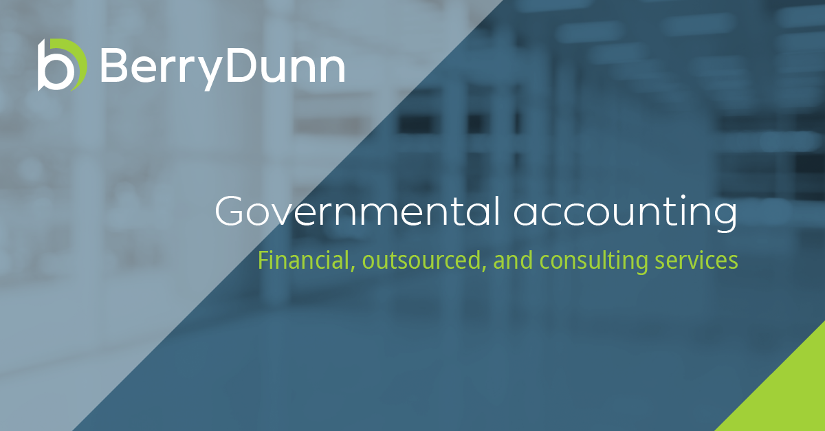 Governmental Accounting Services | BerryDunn