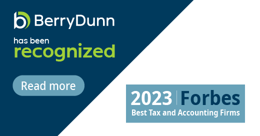 2023 Best Tax and Accounting Firm | Forbes | BerryDunn