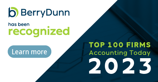 Top 50 Accounting Firm | Accounting Today | BerryDunn