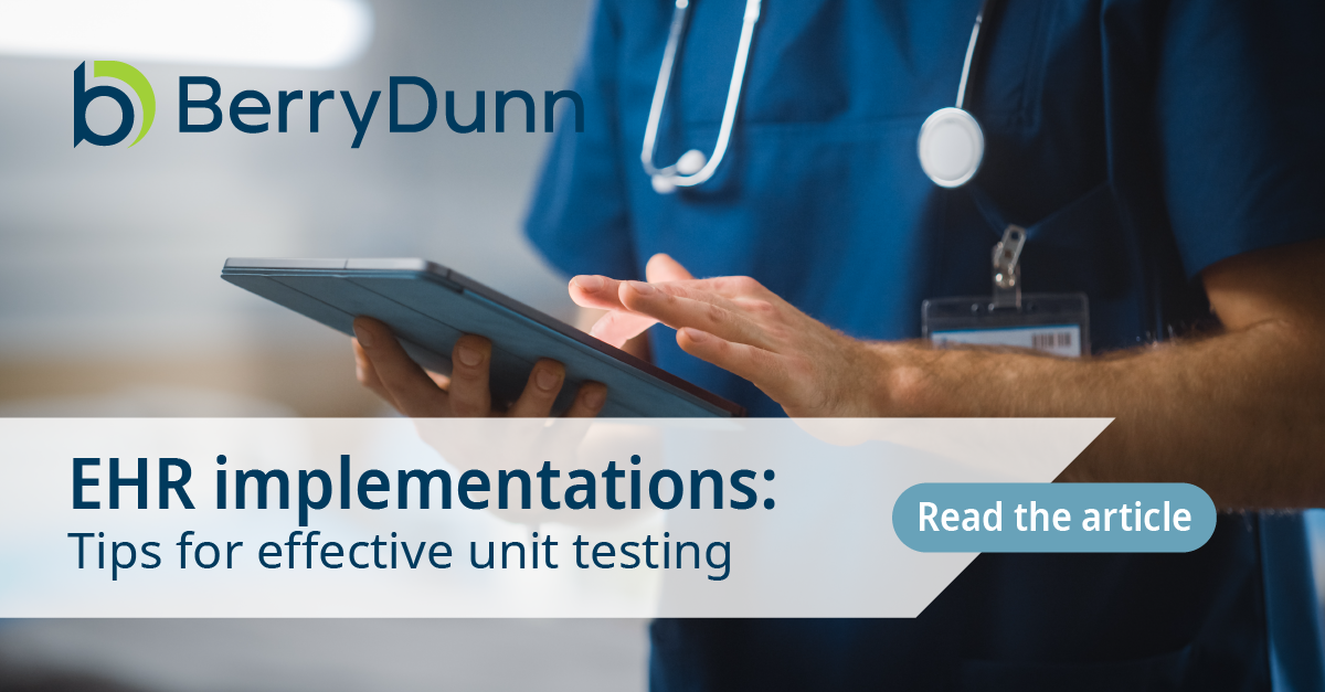 Ehr Implementation Effective Unit Testing Berrydunn 2803