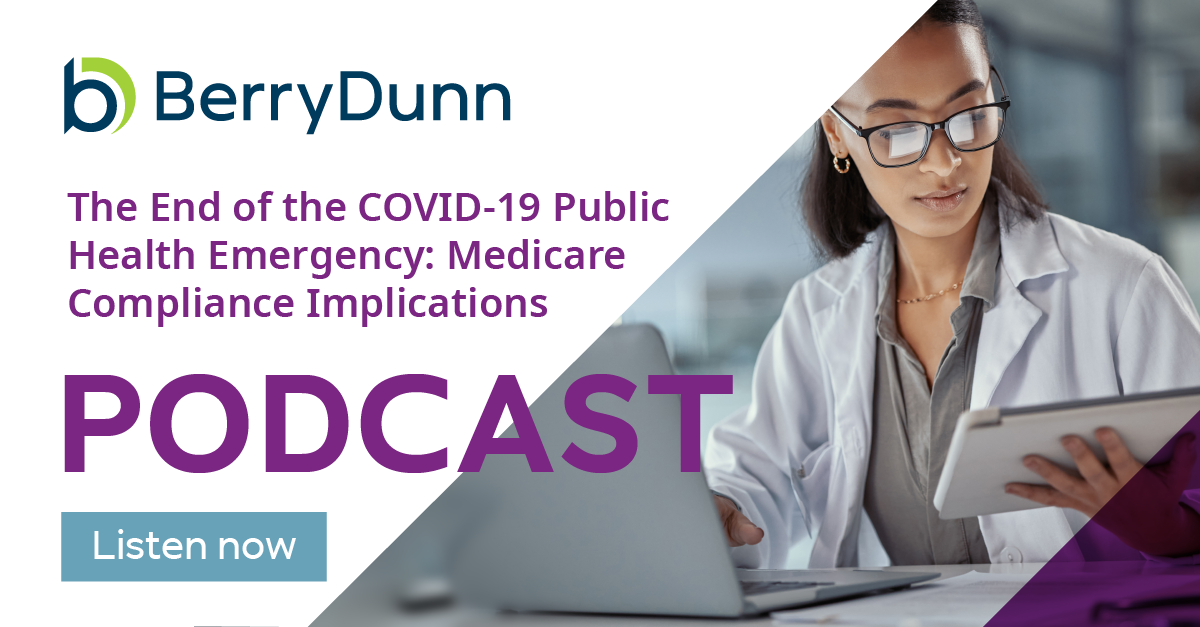 Healthcare Compliance Insights | The End of the COVID-19 Public Health ...