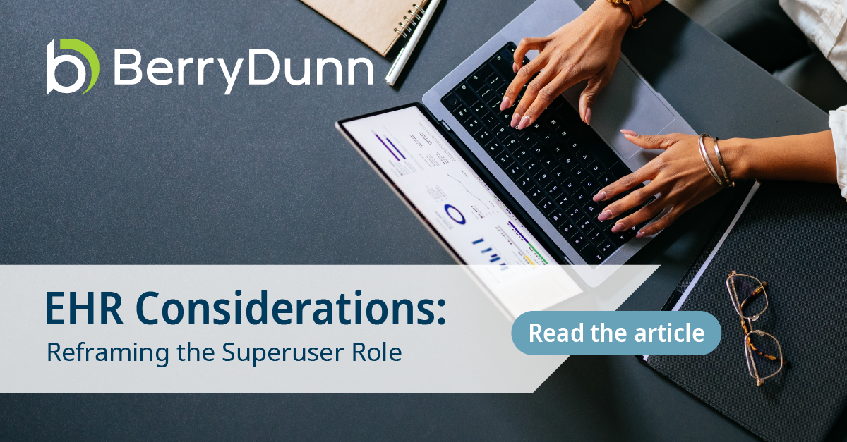 Reframing the superuser role | BerryDunn
