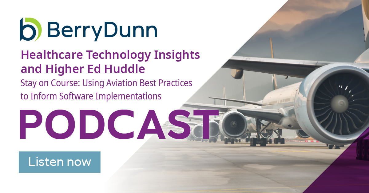 Using Aviation Best Practices To Inform Software Implementations Podcast Berrydunn