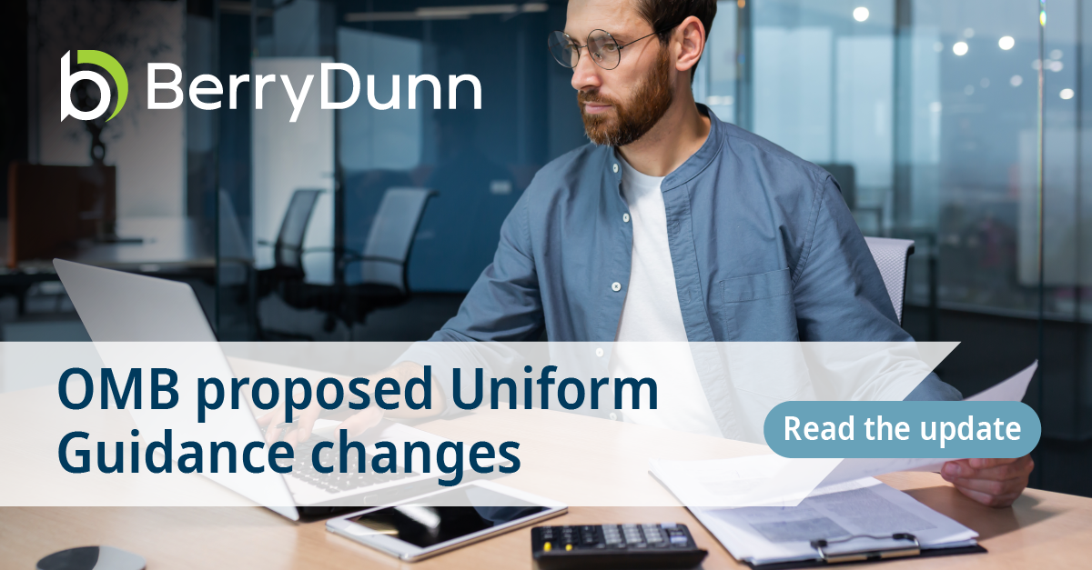 Uniform Guidance changes | BerryDunn