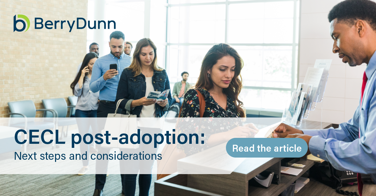 CECL: Next steps and considerations | BerryDunn