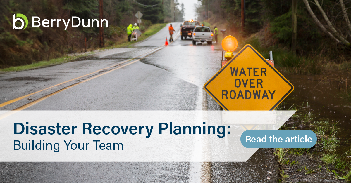 Disaster Recovery Planning | BerryDunn