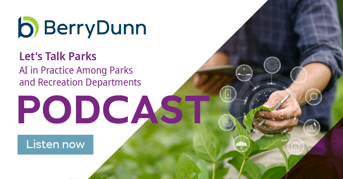 AI in Practice Among Parks and Recreation Departments | BerryDunn