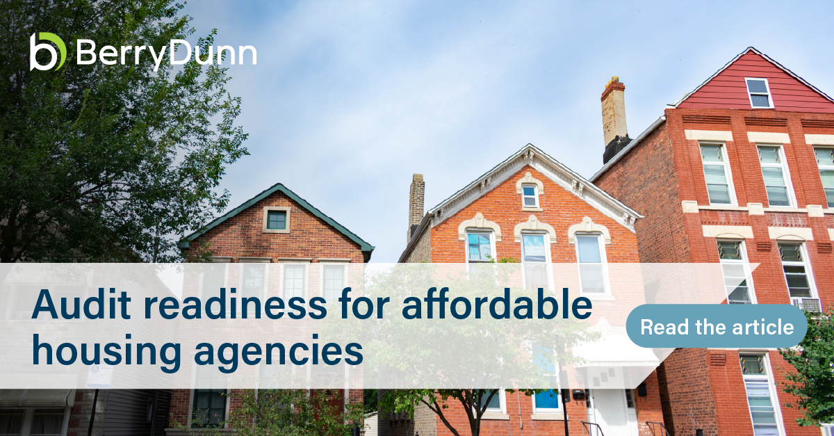 Audit readiness and operational assessments for affordable housing ...
