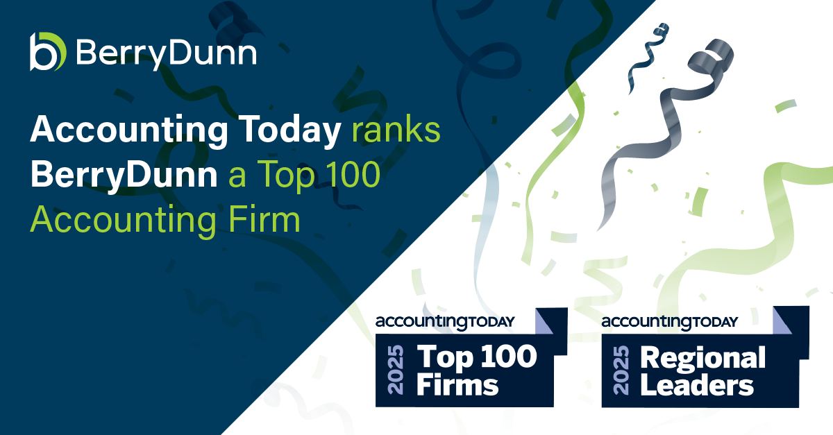 BerryDunn Continues Significant Growth Among Accounting Today's 2025 ...