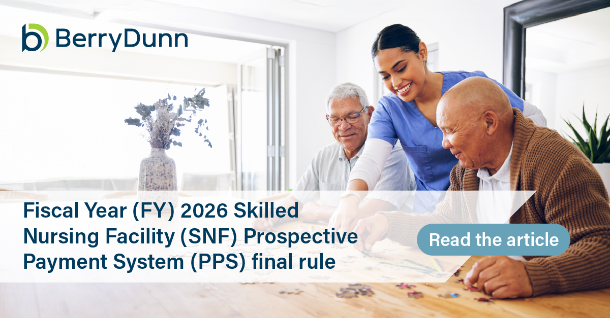 Fiscal Year (FY) 2026 Skilled Nursing Facility (SNF) Prospective ...