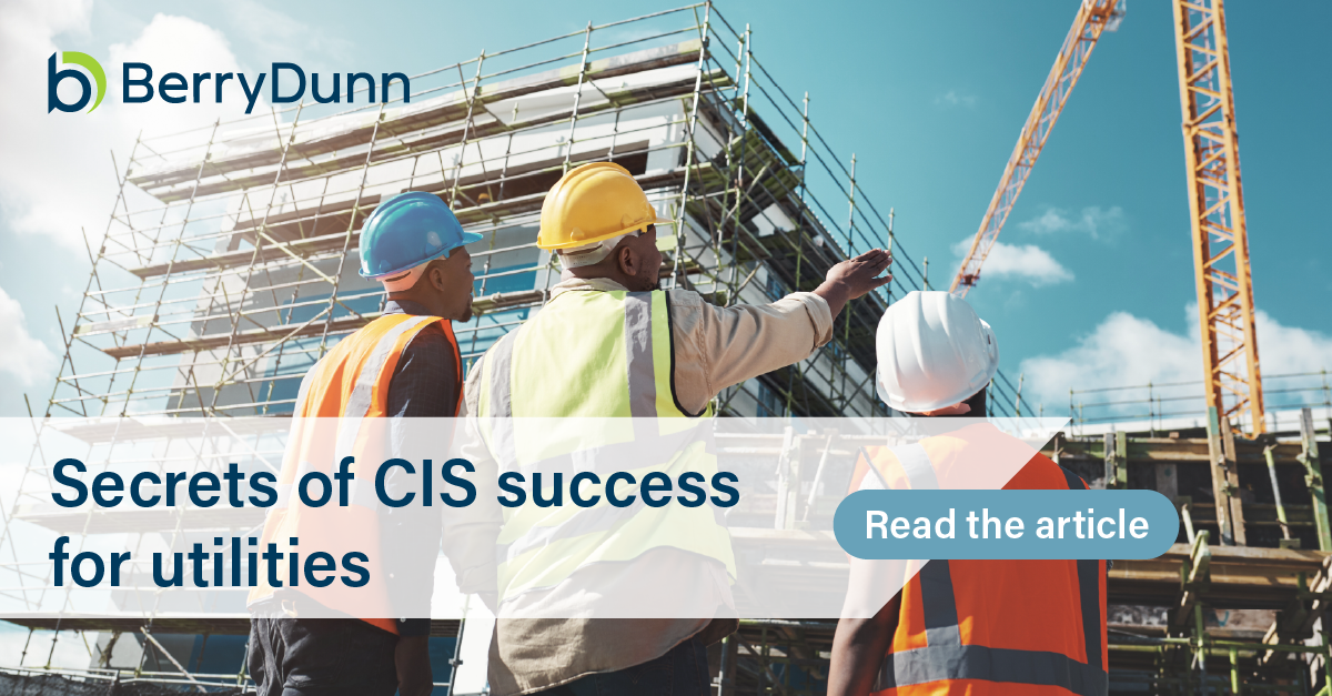 Secrets of CIS success for utilities: Lessons from the playing field ...