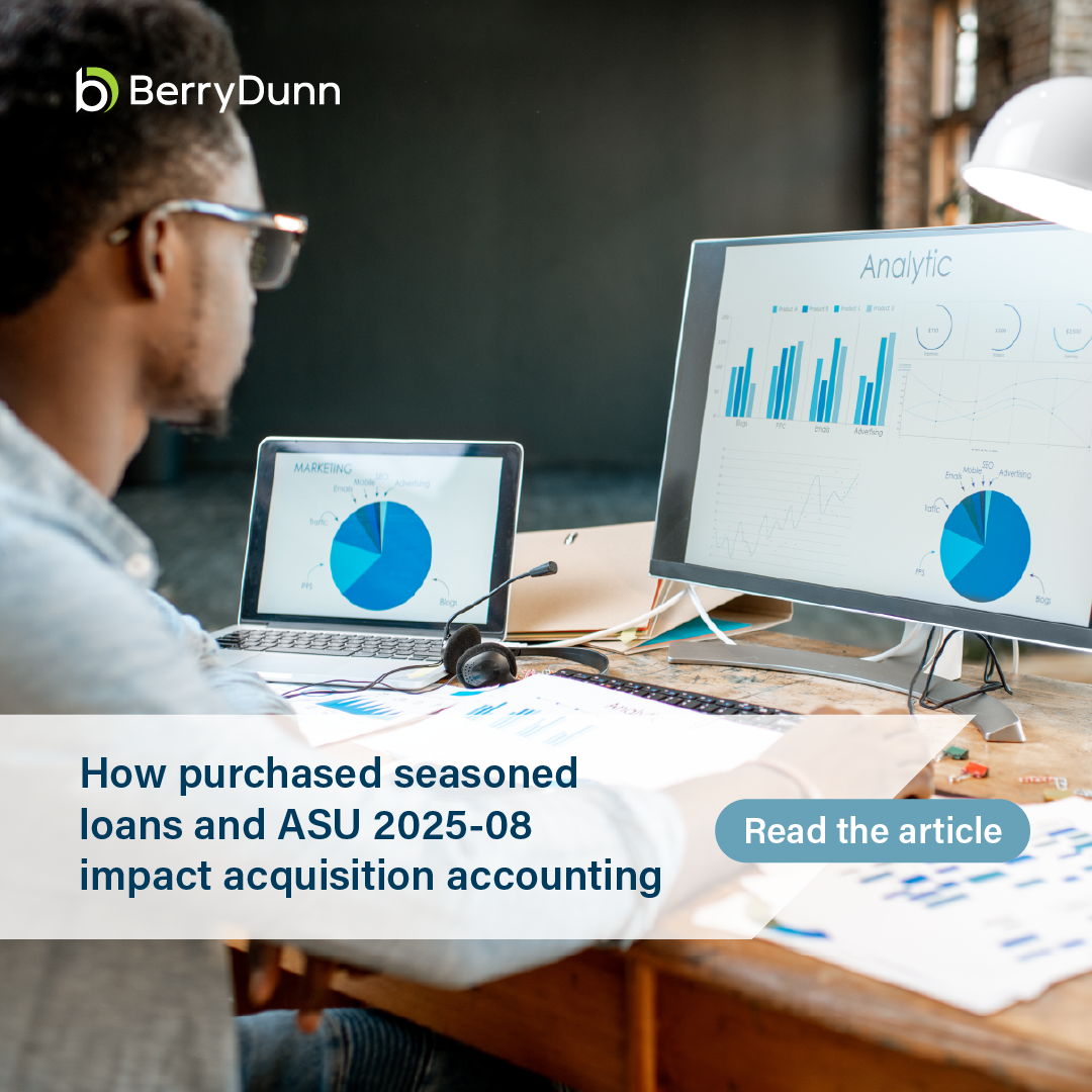 How purchased seasoned loans & ASU 2025-08 impact acquisition ...